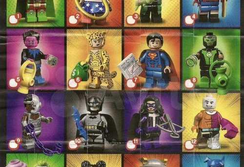 Lego minifigures dc disney