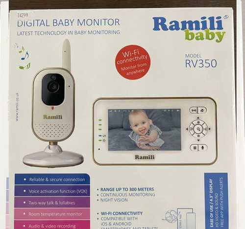 Видеоняня Ramili Baby rv350