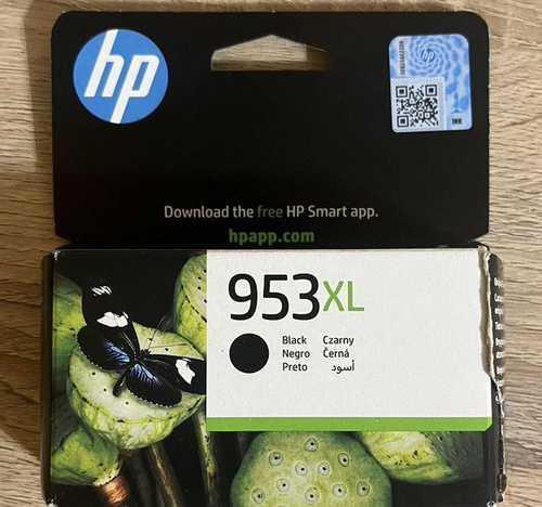 Картридж струйный Hp 953xl black