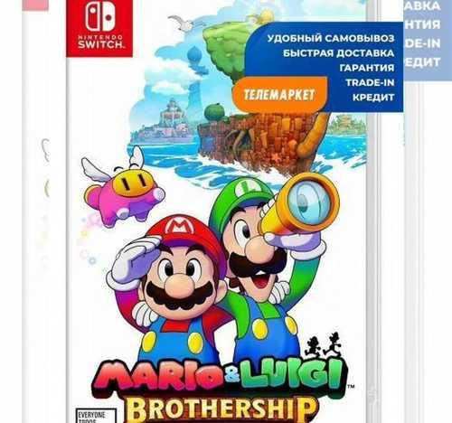 Игра Mario and Luigi: Brothership для Nintendo Switch (Английская версия)