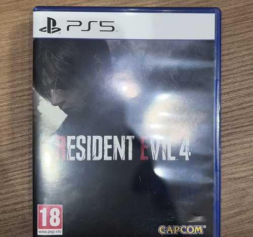 Resident evil 4 remake ps5 диск