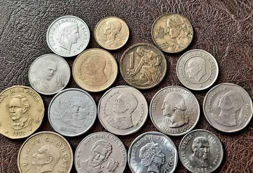 Монеты 16 штук