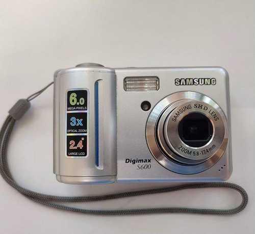Фотоаппарат Samsung Digimax S600 (На запчасти)