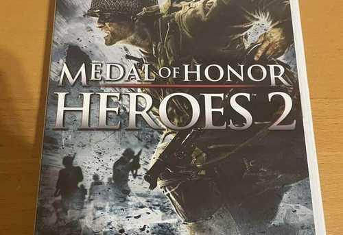 Nintendo wii игра medal of honor heroes 2