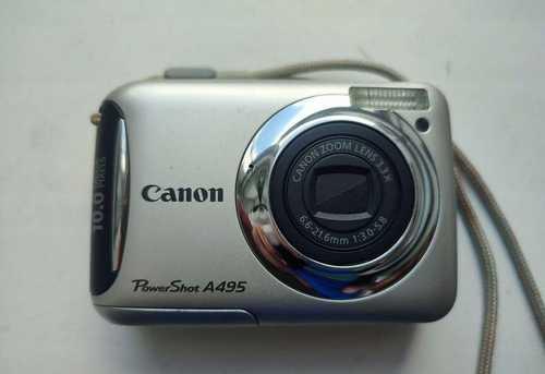 Фотоаппарат canon PowerShot A495