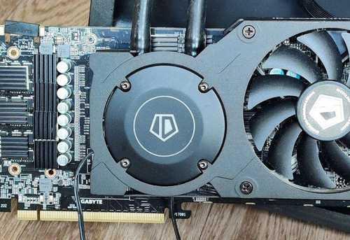 Видеокарта gigabyte 1070Ti +водяное охлажд.+корпус