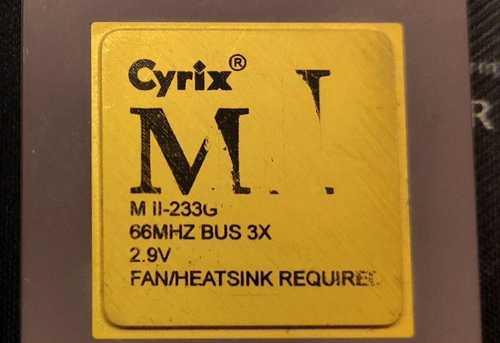 Процессор Cyrix M-II 233 socket7