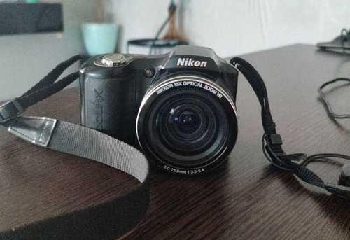 Фотоаппарат Nikon coolpix l100+кейс сумка