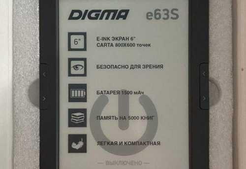 Электронная книга digma e63S