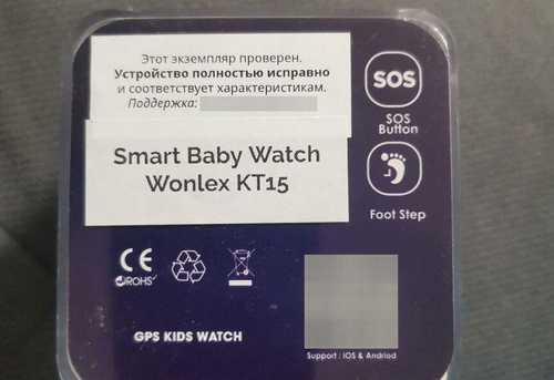 Детские часы Smart Baby Watch Wonlex KT15