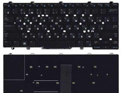 Клавиатура Dell Latitude E5470 E7470 черная