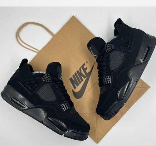 Кроссовки Nike Air Jordan 4 retro Black Cat