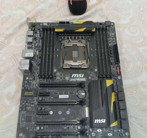 MSI X99A mpower. quad MEM. Socket 2011-3 (сокет на