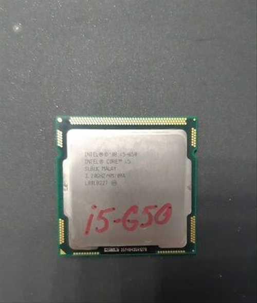 Процессор intel core i5-650 LGA 1156