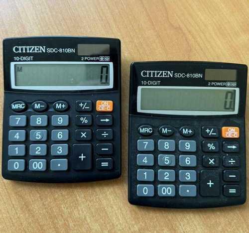 Калькулятор citizen sdc-810BN