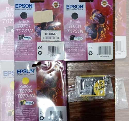 Картриджи для принтера epson