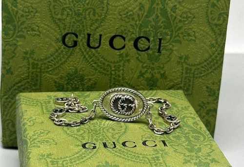 Серебряный браслет Gucci