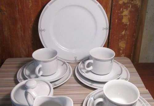 Набор посуды для чая и кофе 18 предметов