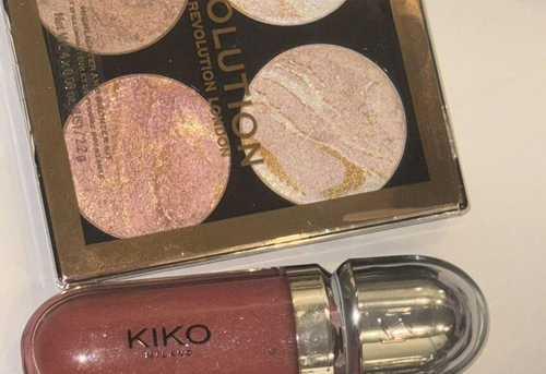 Хайлайтер Revolution / блеск Kiko Milano