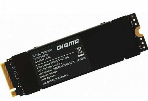 Жесткий диск SSD M.2 Digma512Gb (dgst4512GG33T)
