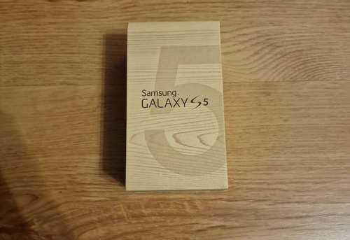 Коробка пустая от samsung galaxy s5