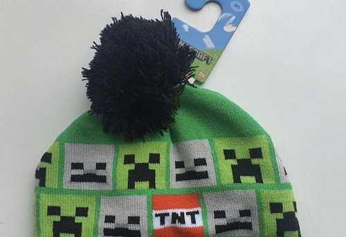 Шапка Minecraft на мальчика 10-13 лет