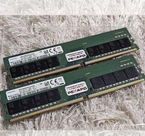 Samsung 32Gb (2x16GB) 2666мгц DDR4