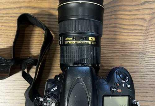 Nikon D800 и объектив AF-S Nikkor 24-70 1:2.8G