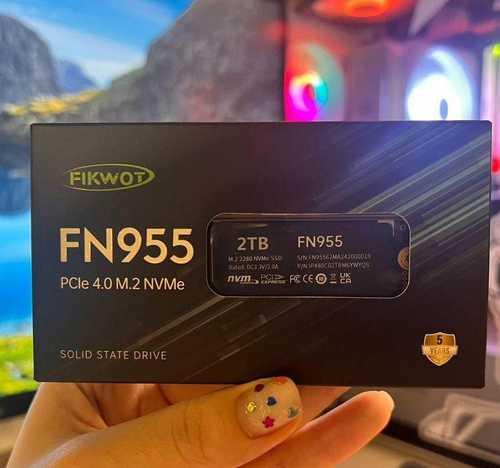 Новый ssd fikwot FN955 m2 nmve 2tb