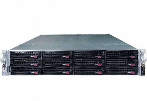 Сервер Supermicro 829 12LFF 2xE5-2697v3 160GB