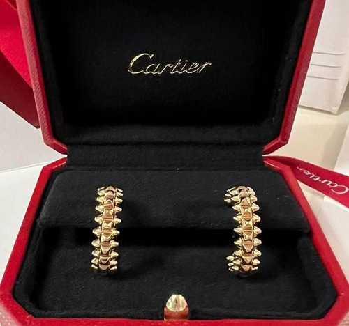 Серьги Cartier новые оригинал