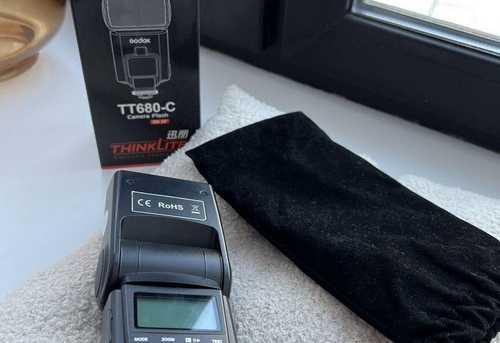 Godox tt680c вспышка накамерная