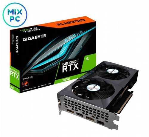 Видеокарта RTX3050 8Gb Gigabyte GV-N3050eagle-8GD