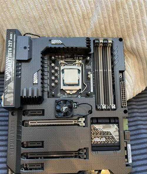 Intel core i7 4770k + asus sabertooth z97 в сборе