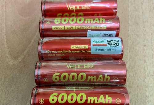 Аккумулятор Vapcell F60 6000mah 15а