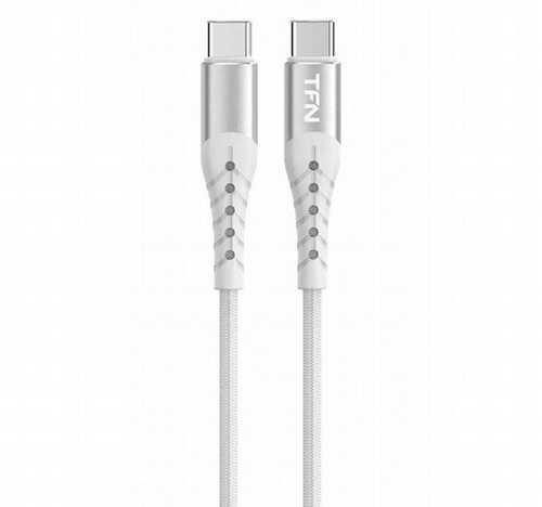 Кабель TFN USB Type-C, 1.2m (TFN-cpdusbcc12MWH), белый