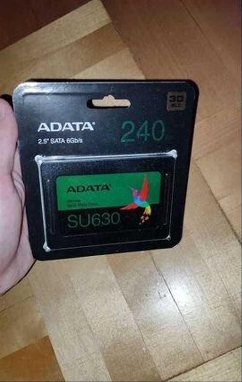 Ssd диск adata su630 240gb новый