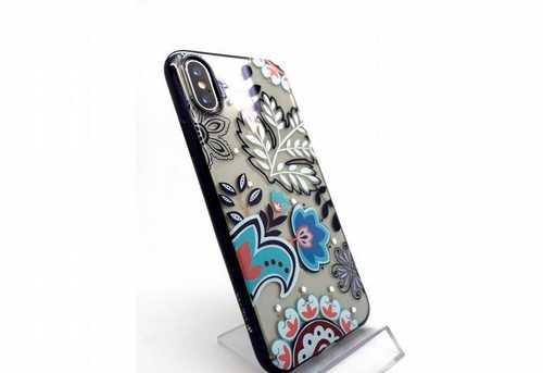 Чехол Devia Crystal Bloosom Soft Case для iPhone X