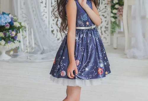 Нарядное платье для девочки 145-156