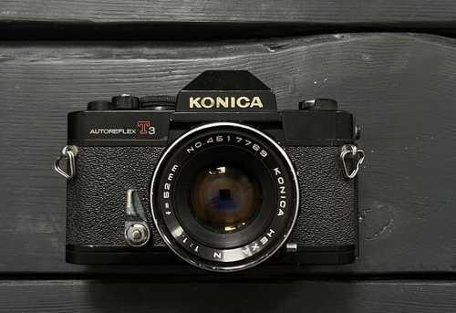 Konica Autoreflex T3 + Konica Hexanon 52mm