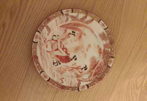 Тарелка фарфоровая коллекционная (Japan)