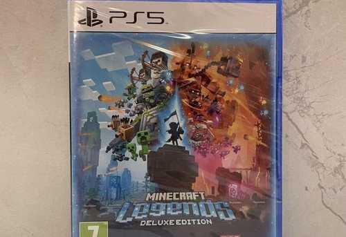 Диск Minecraft Legends Deluxe edition PS5