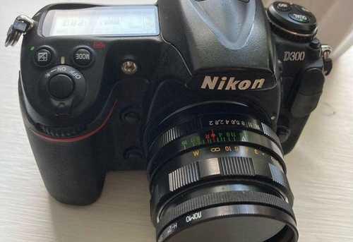 Зеркальный фотоаппарат Nikon d300