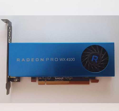 Видеокарта AMD radeon pro wx 4100