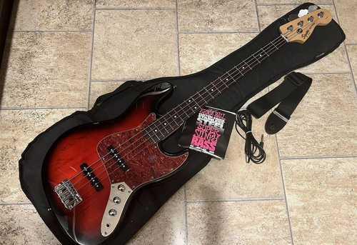 Бас Гитара Fender Squier Jazz Bass Indonesia 2006