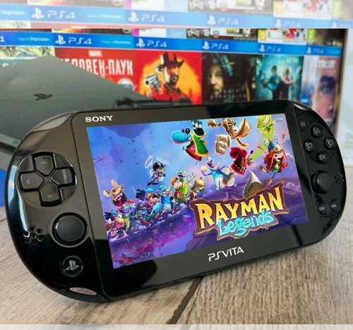 Ps Vita 5000 игр Slim Oled Rayman Edition