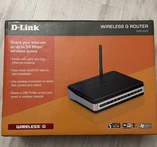 Wifi роутер D-Link DIR-320