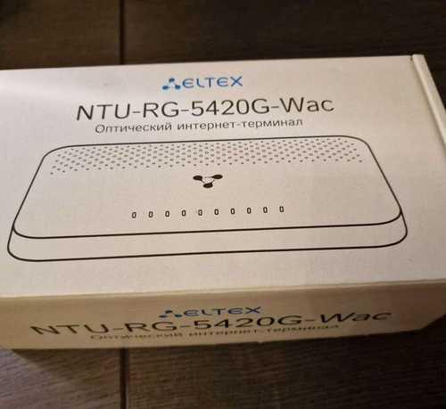 Wifi роутер ростелеком NTU-RG-5420G-Wac