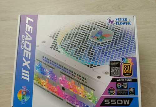 Бп Super Flower Leadex III Gold argb 550W