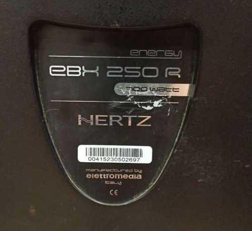 Сабвуфер Hertz EBX 250 R + усилитель PPI2240